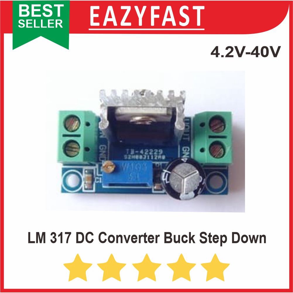 Module LM317 LM317 DC Converter Buck Step Down Adjustable Variable | Shopee Malaysia
