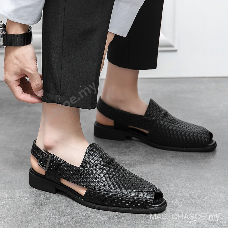 Men Casual Classic Leather Shoes Retro Luxury Formal Shoes Englend ...