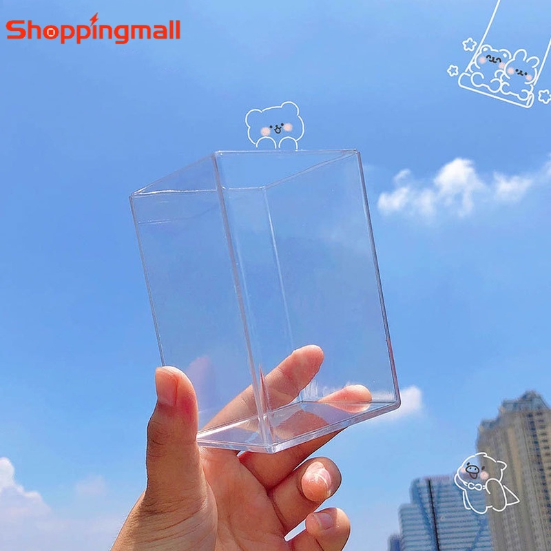 [Sunshine] Creative Transparent Acrylic Desktop Storage Box / Thicken ...