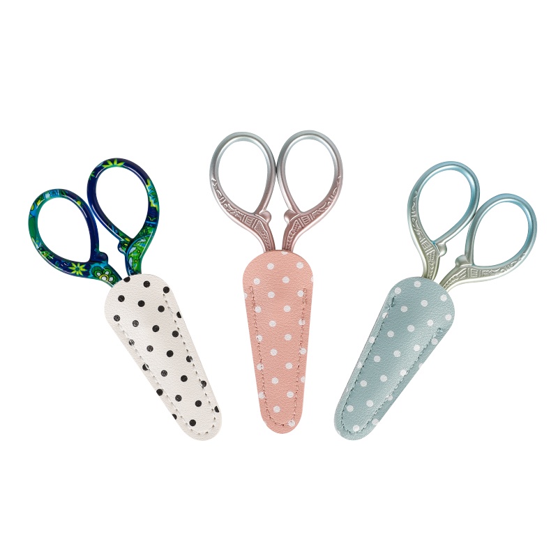 Portable Scissors Protection Case Crane Shaped Scissors Cross ...