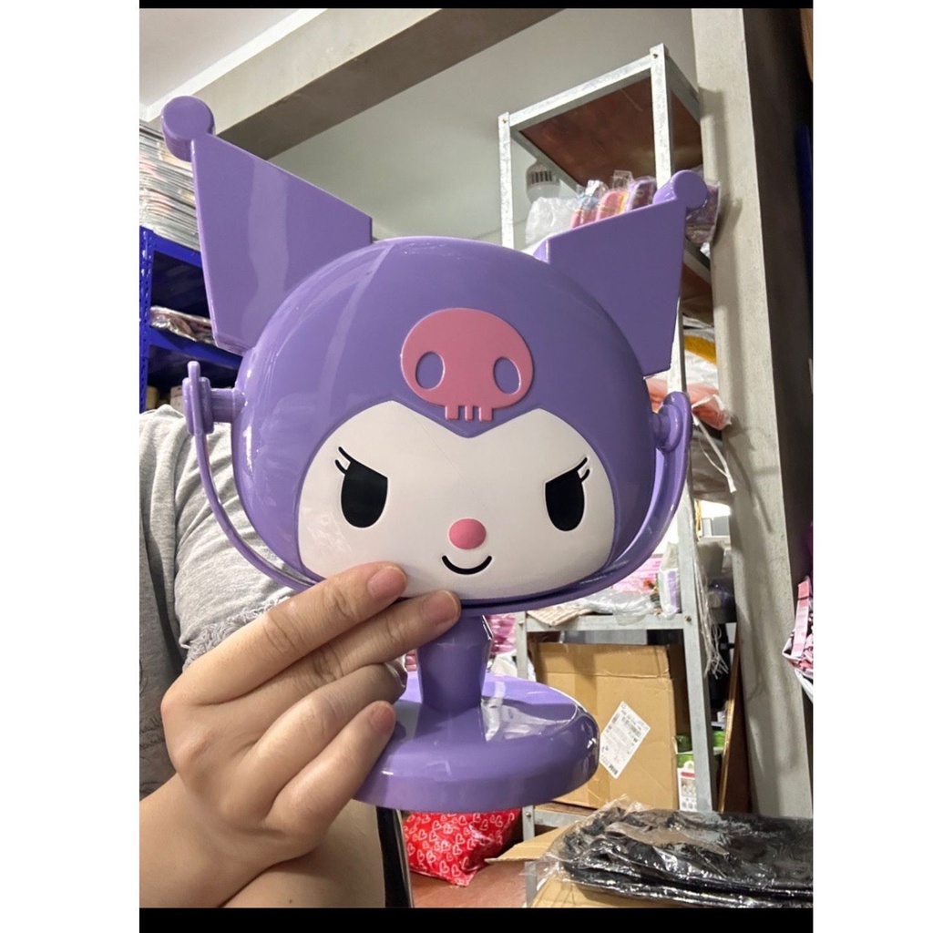 [Haroro] kuromi vanity mirror sanrio mirror kuromi mirror makeup ...