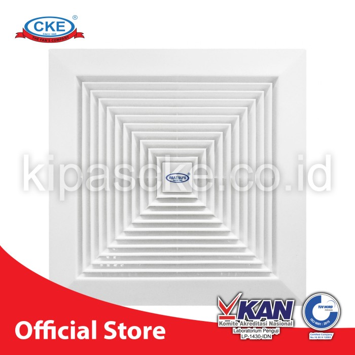 PUTIH Ceiling FAN/EXHAUST Ceiling/CKE Ceiling Duct Fan CD-BPT10-30P-LED ...