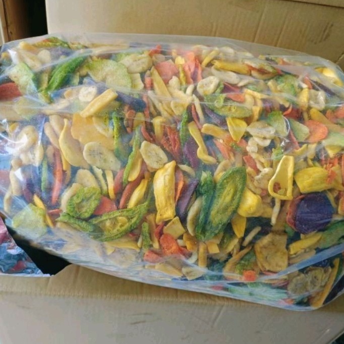 ( Ready stock 10kg ) Mix Sayu Campur (Halal) Kerepek Campuran Buah ...