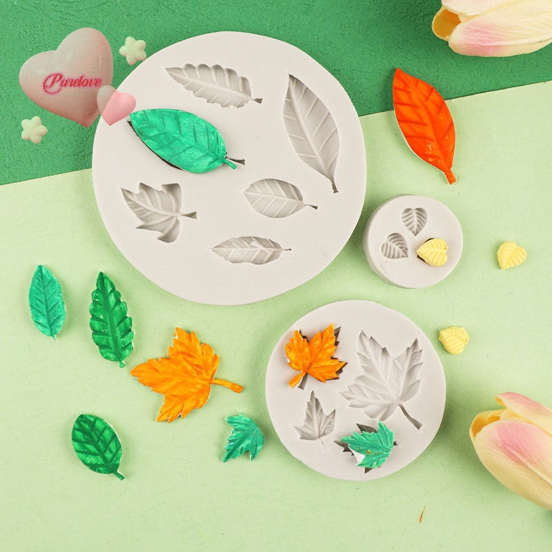 Purelove> New DIY Leaf Molding Leaf Silicone Mold Cake Chocolate ...
