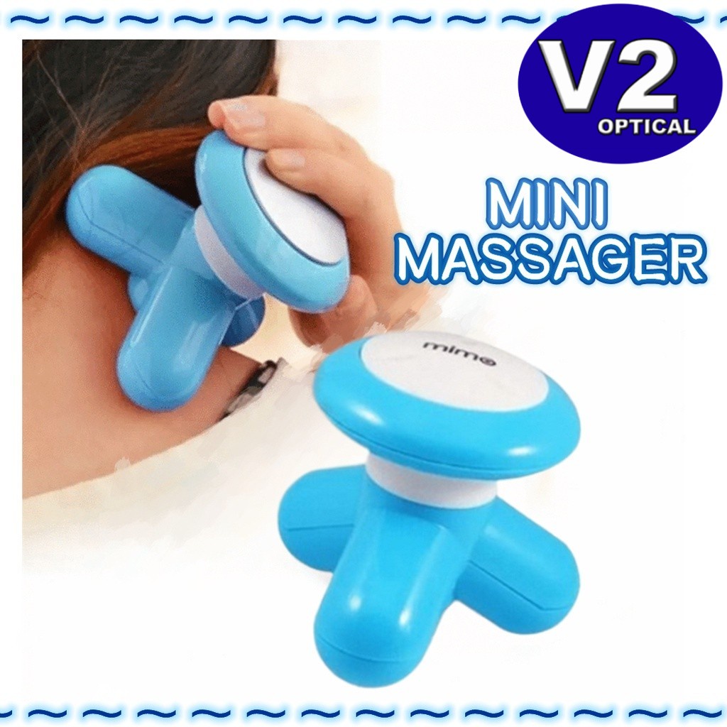 Mini Massager Electric Neck Head Hand Wave Vibrating Portable Massage ...