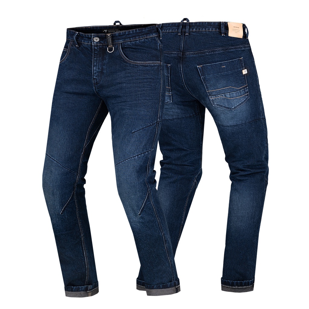 SHIMA Devon Lady Motorcycle Jeans (DARK BLUE) - Protective, Breathable ...