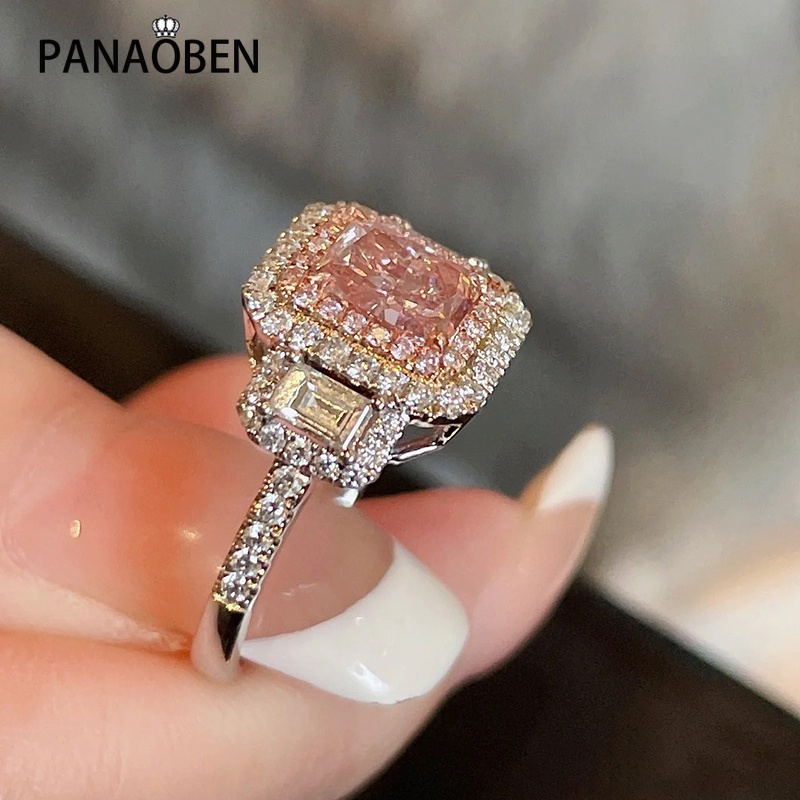 ♥ Original Princess Pink Luxury Flashing Diamond Pink Diamond Silver ...