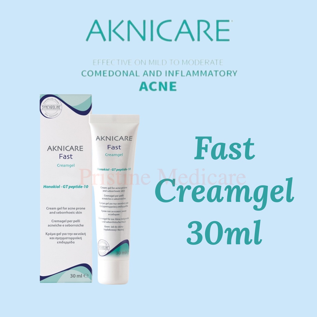 Aknicare Fast Creamgel 30ml (Acne Spot Treatment Gel) | Shopee Malaysia