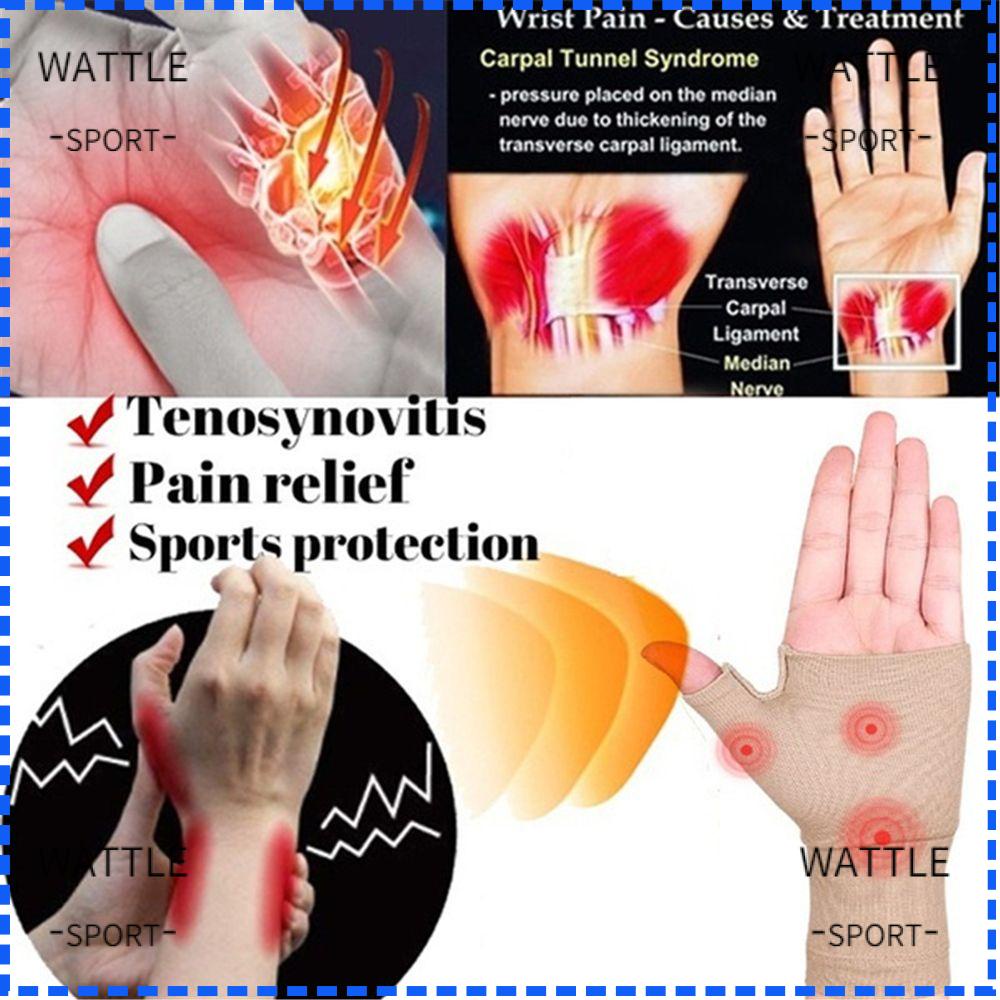 WA-SPORT Wrist Band Fatigue Tendonitis Wrist Pain Relief Arthritis ...