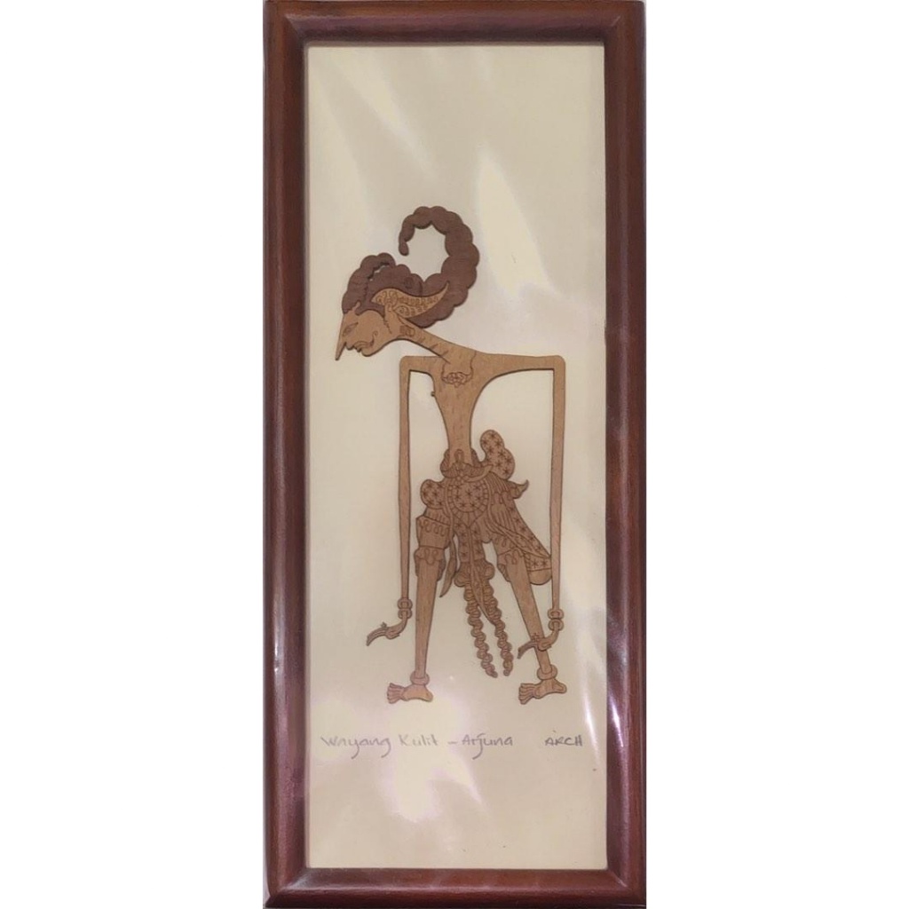 *COLLECTOR'S ITEM* ARCH Wayang Kulit (MALE) Exclusive Framed 2D WOOD ...