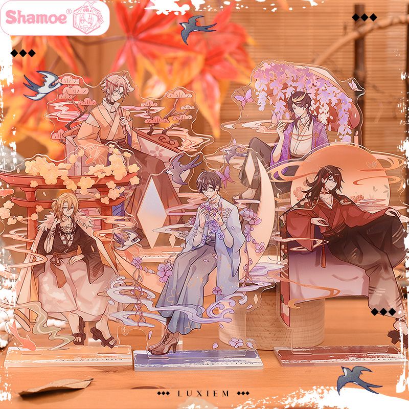 Standee model Nijisanji En Luxiem Peripheral Mysta Ike Vox Shu Luca ...