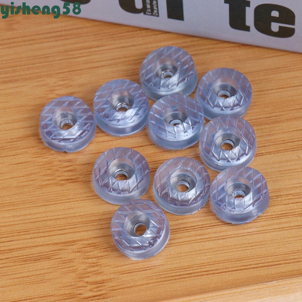 YISHENG Furniture Leg Pad Round Rubber Sofa Cabinet Floor Protection ...