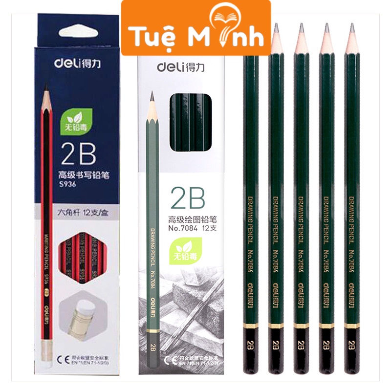 2b Deli pencil for multiple choice coloring, taking notes for exams ...