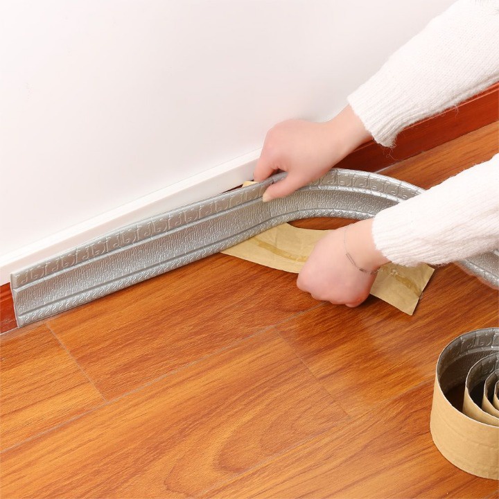 Foam Corner 3D Edging Strip Self-Adhesive Waterproof Wall Molding Trim ...