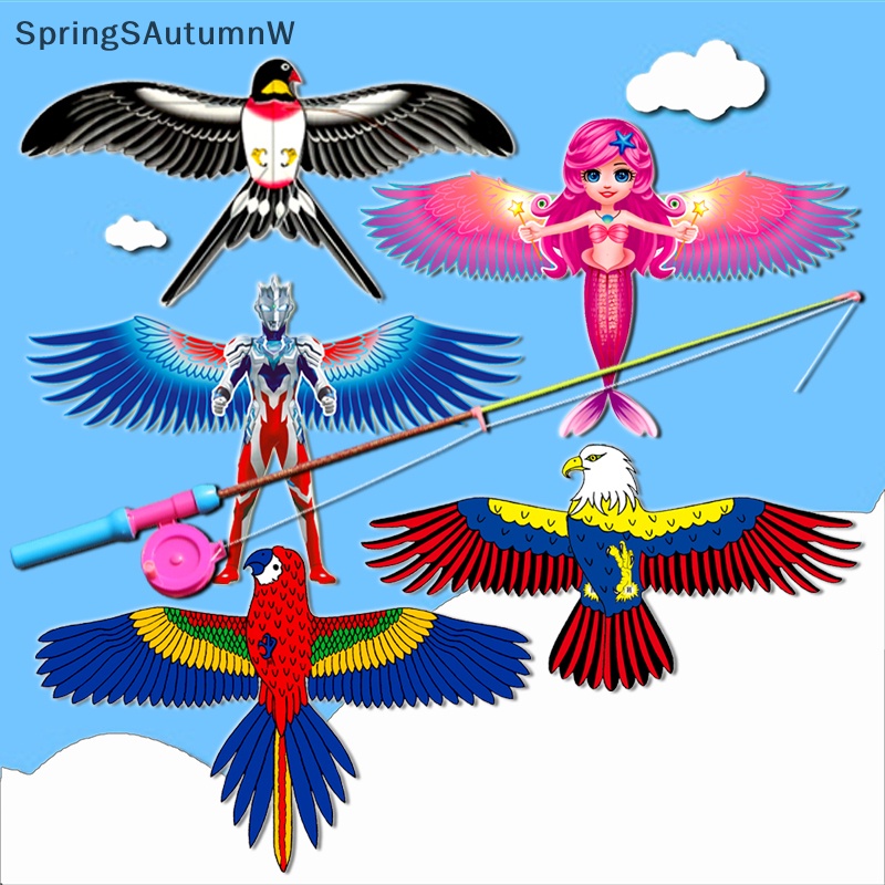 [SpringSAutumnW] (Only kites)mini kites flying for children 3d kite ...