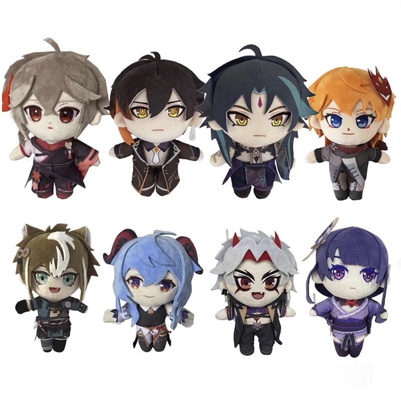 Genshin Impact Plush Arataki itto Ganyu Morax Zhong Li Xiao Tartaglia ...