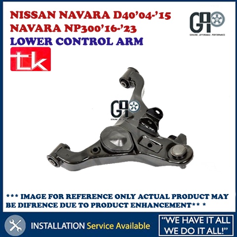 NISSAN NAVARA D40 2004-2015 NAVARA NP300 2016-2023 TK FRONT LOWER ...