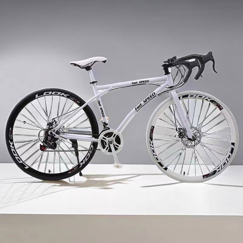 30-60 inch Racing Bike MTB Road Bike 21 Speed Gear Roadbike Double Disc ...