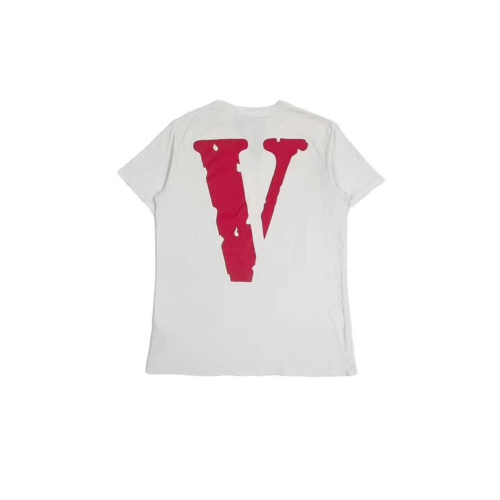 VLONE RED LOGO TEE (WHITE) | Shopee Malaysia