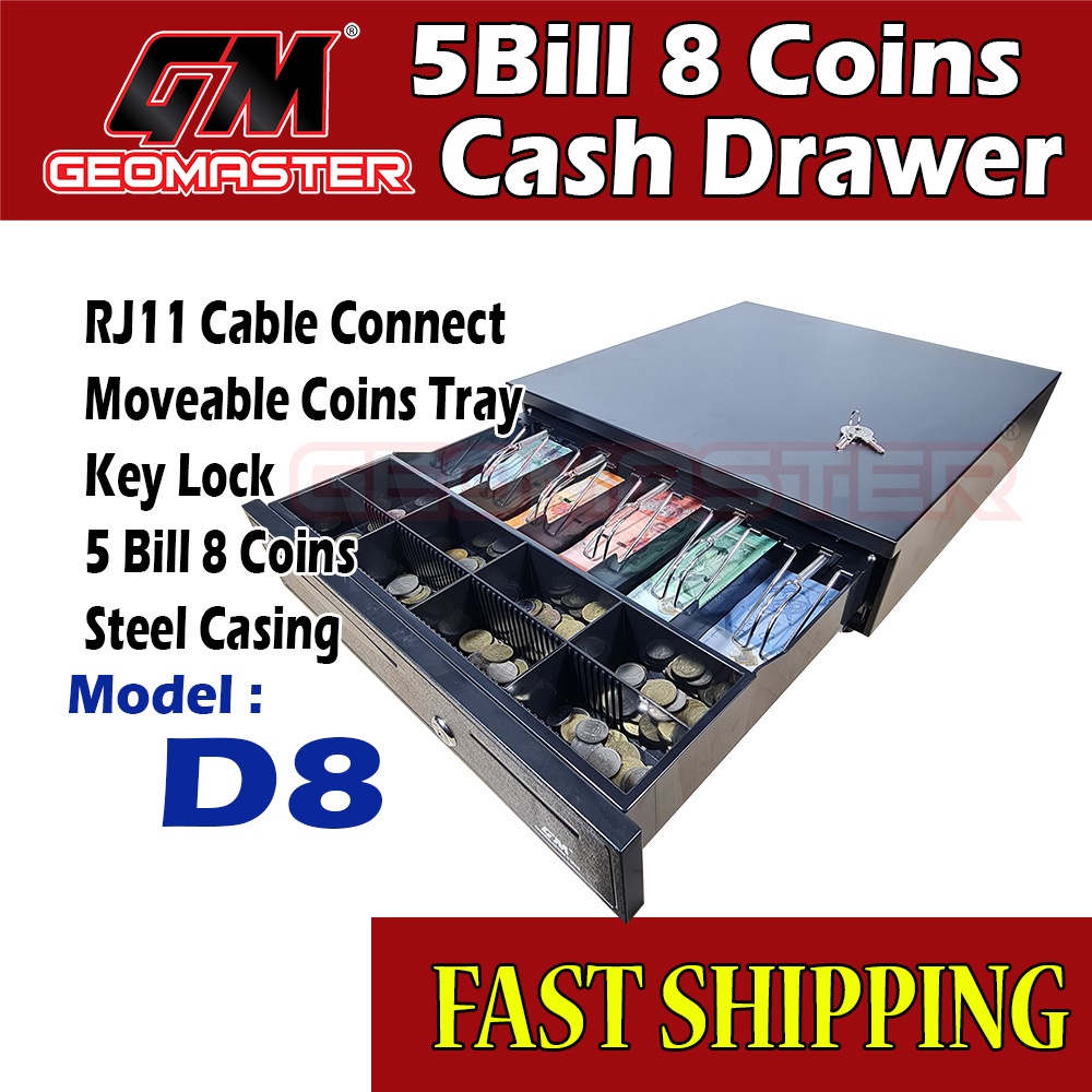 Cash Drawer 5 Bill 8 Cash Drawer , Cash Register Drawer , Cash Drawer 5 ...