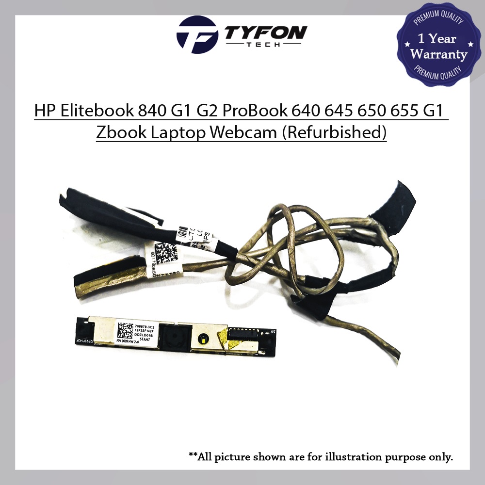 HP Elitebook 840 G1 G2 ProBook 640 645 650 655 G1 Zbook Laptop Webcam ...