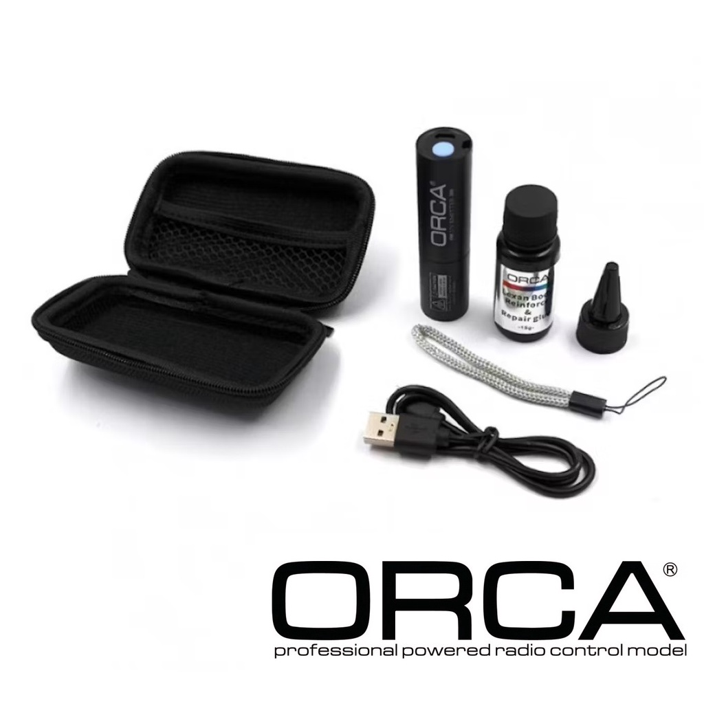 Orca Lexan Body Reinforce/Repair Glue+UV Emitter set | Shopee Malaysia