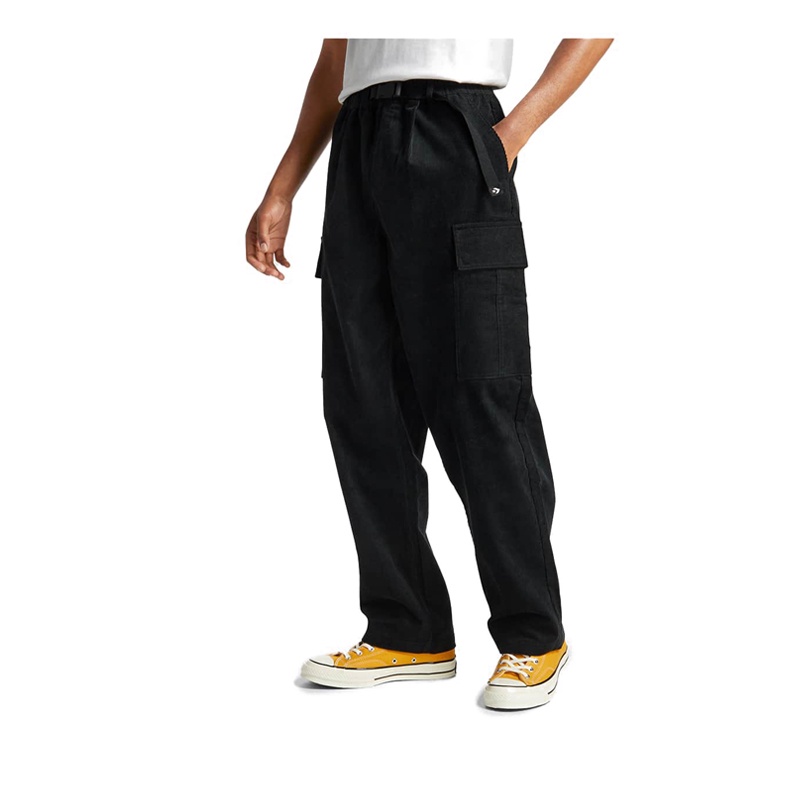 Converse Men's Corduroy Cargo Pant - Converse Black | Shopee Malaysia