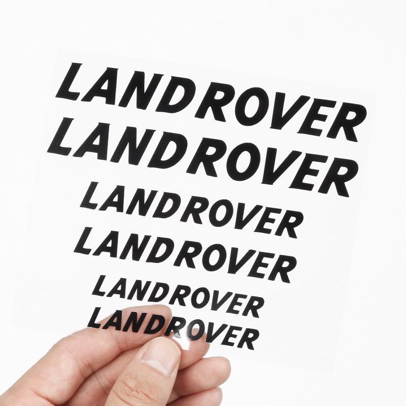 Land Vise Calipers Sticker LANDROVER Range Rover Letter Personality ...