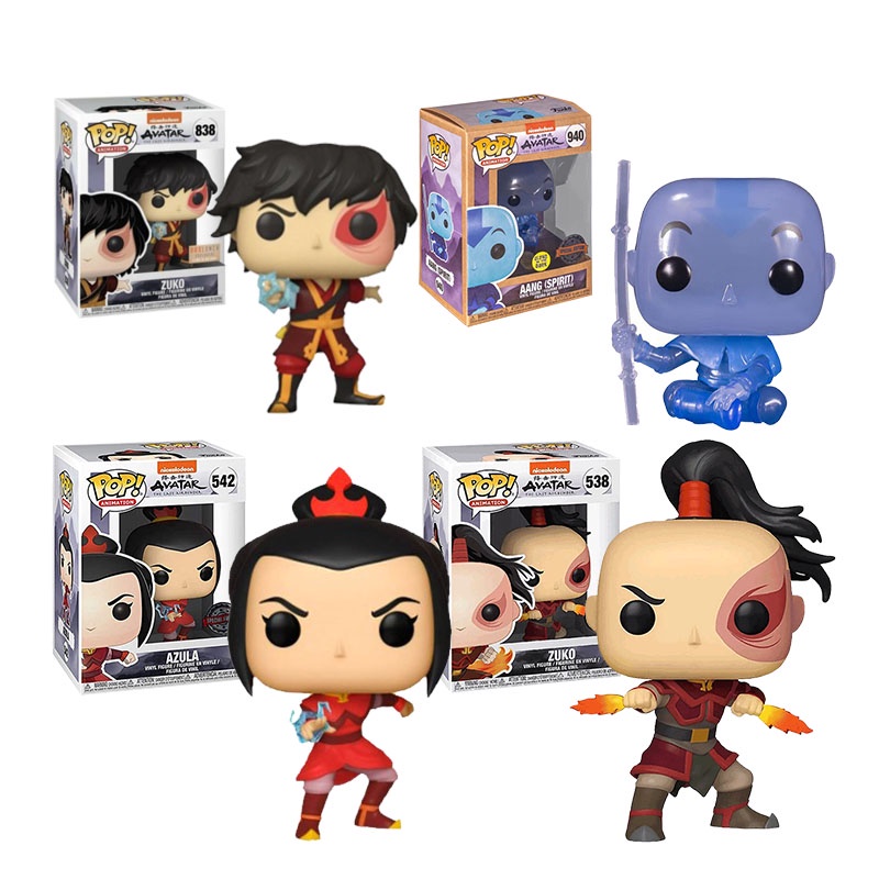 Funko Pop Avatar:The Last Airbender Azula 542 Zuko 538 838 Aang 940 ...