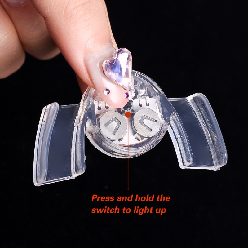 Halloween Party Glow LED Dentures Luminous Dentures Cosplay Toy TPR ...