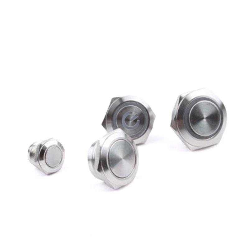 com* Compact Waterproof Metal Push Button Switch with LED light ...