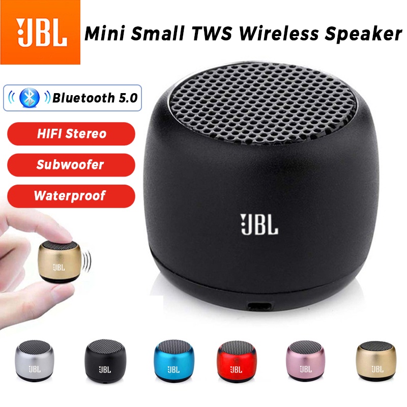 【READY STOCK】Bluetooth 5.0 Mini Small TWS Wireless Speaker Stereo Sound ...