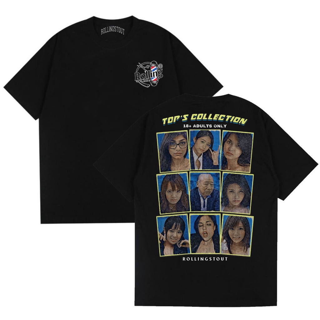 Rollingstout Tshirt - Top Collection Star | Kaos Band | Parodi Pangkas ...
