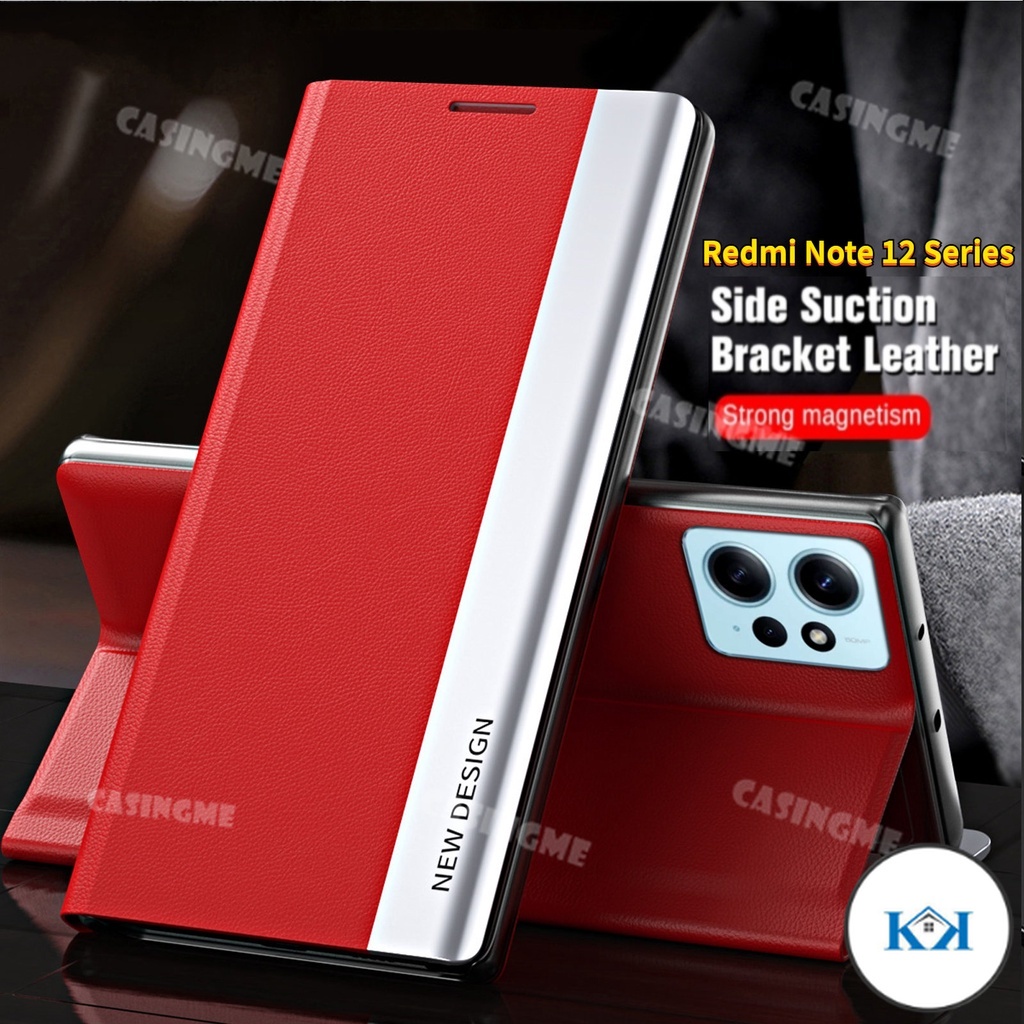 KK Flip Case For Redmi Note 12 Pro Plus 5G 4G 2023 Note12 Note12Pro 12Pro Xiaomi Side Window ...