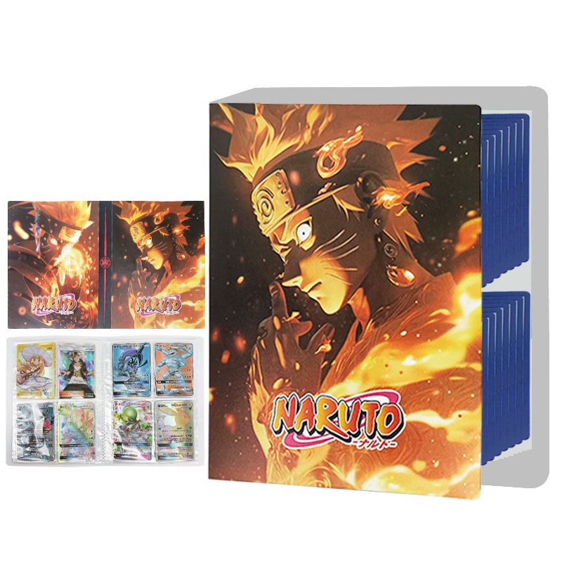 Naruto 240 Card Holder Album card collection book game card book gift ...