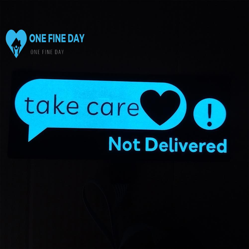 Love Marker Lamp Car Windshield Glow Panel Electric Lights Decoration ...