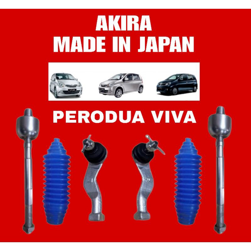 BF ORIGINAL AKIRA PERODUA VIVA 660 / 850 / 1.0 , VIVA ELITE TIE ROD END ...