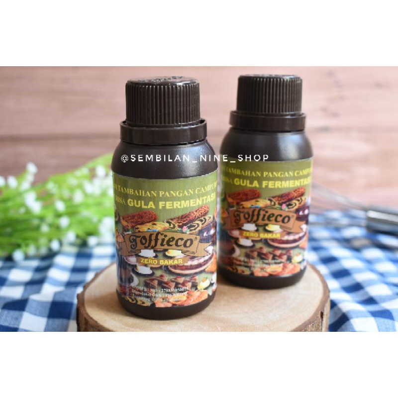 Toffieco ZERO BAKAR 100gram HALAL Flavoring Sugar Fermentation RHUM RUM ...