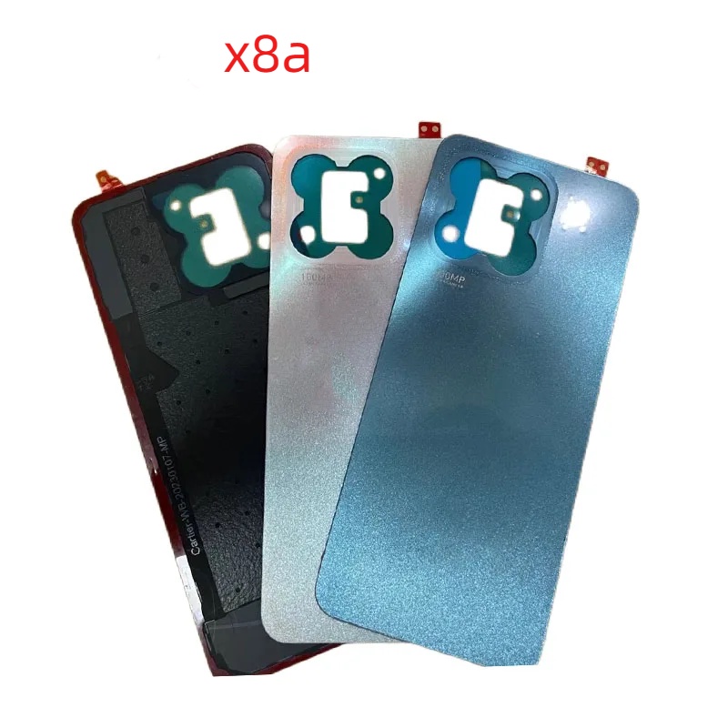 For Huawei Honor X8a Battery Cover Back Housing Glass Panel Rear Door ...