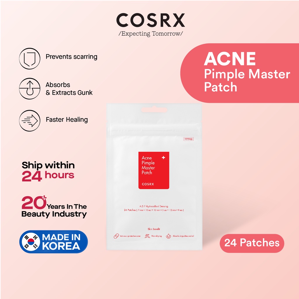 COSRX Acne Pimple Master Patch 24 patches X10 | Shopee Malaysia