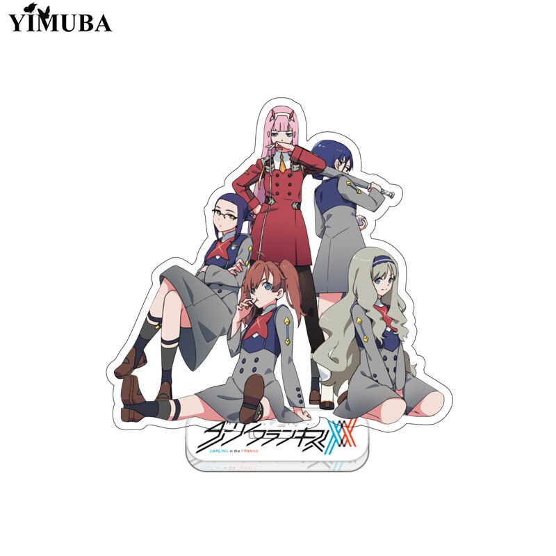 Darling in The FRANXX Acrylic ZERO TWO ICHIGO MIKU KOKORO Family Otaku ...