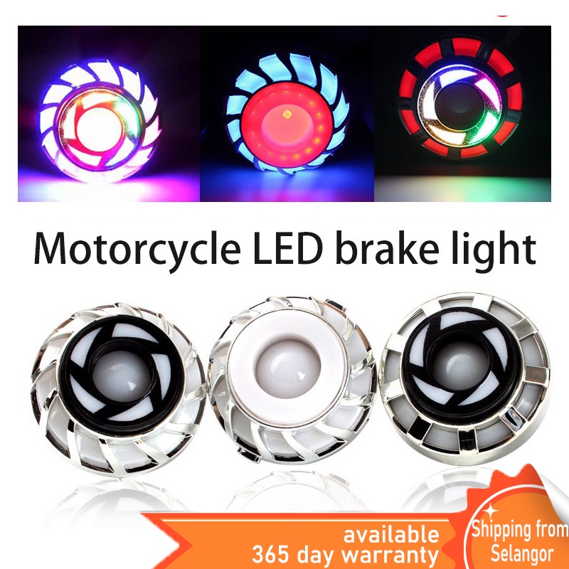 Motorcycle LED 1157 Brake Tail Light Angel Eye Electric Motorcycle LED ...
