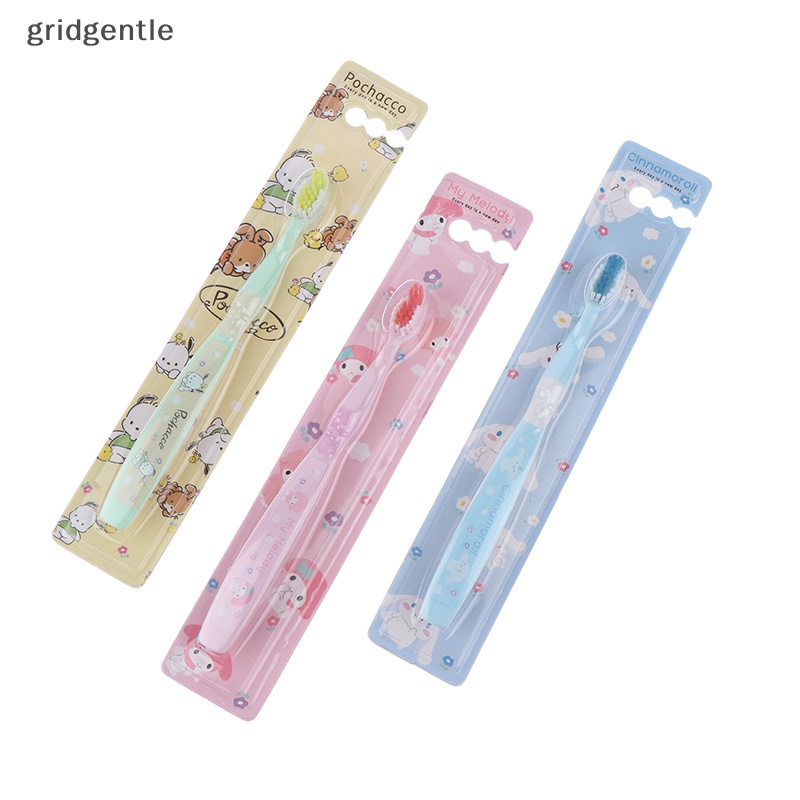 [gridgentle] Kawaii HelloKitty Toothbrush Kuromi MyMelody Cinnamoroll ...