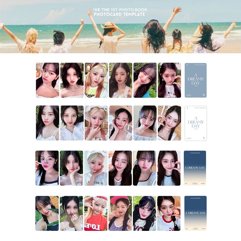 Kpop IVE A DREAMY DAY Summer PB Card Special Card Postcard Album Card ...