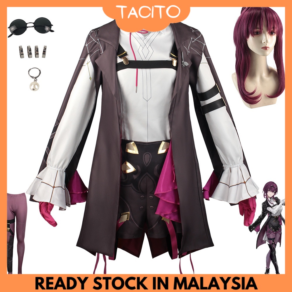 Kafka Cosplay Costume Honkai: Star Rail Anime Game Uniform Outfits ...