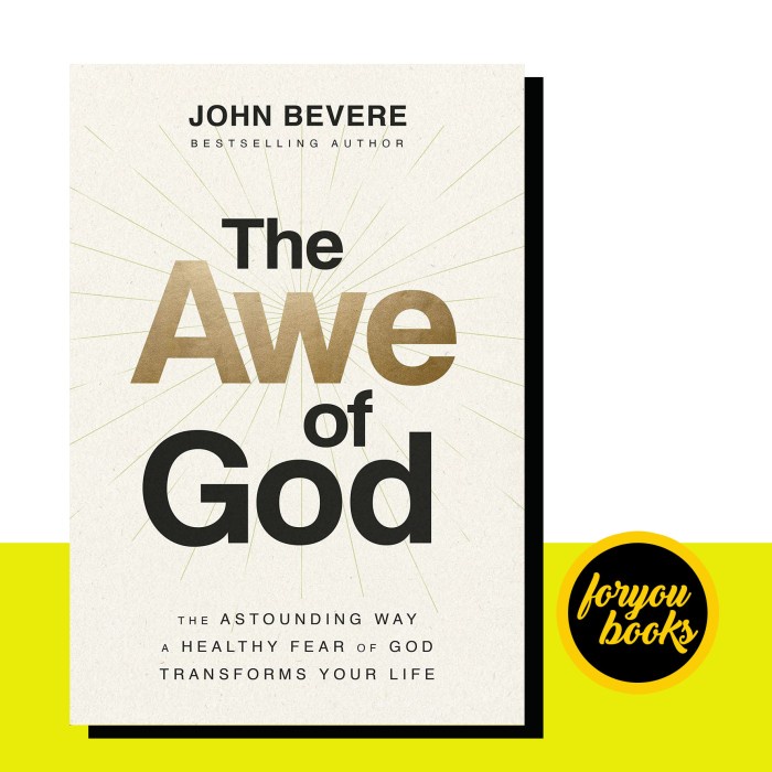The Awe of God John Bevere (BOOKS) | Shopee Malaysia