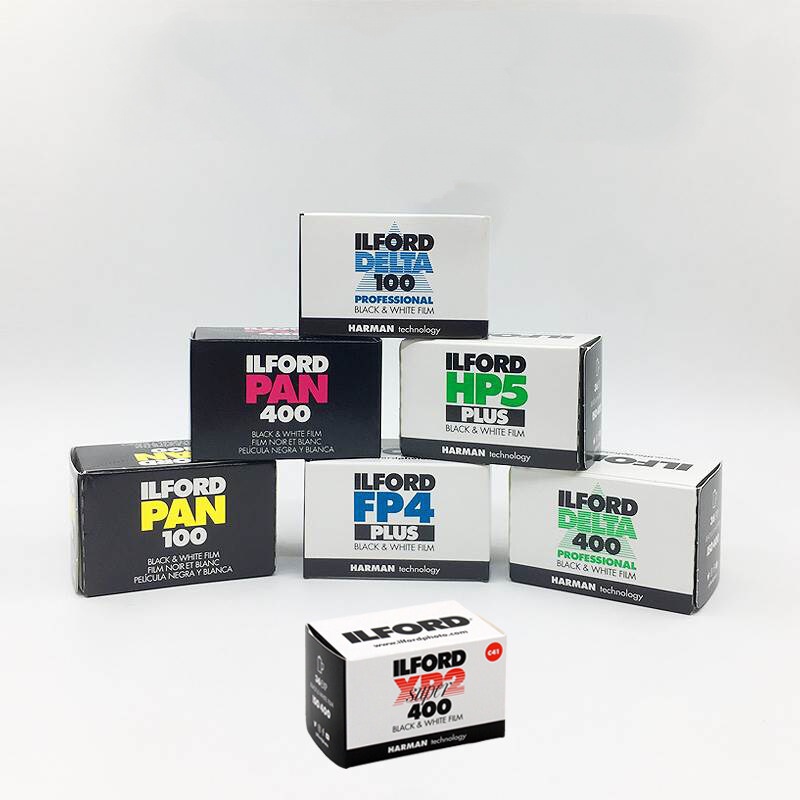 1 roll of ILFORD 135mm B&W film HP5 Plus 400 film reel 100 film reel ...