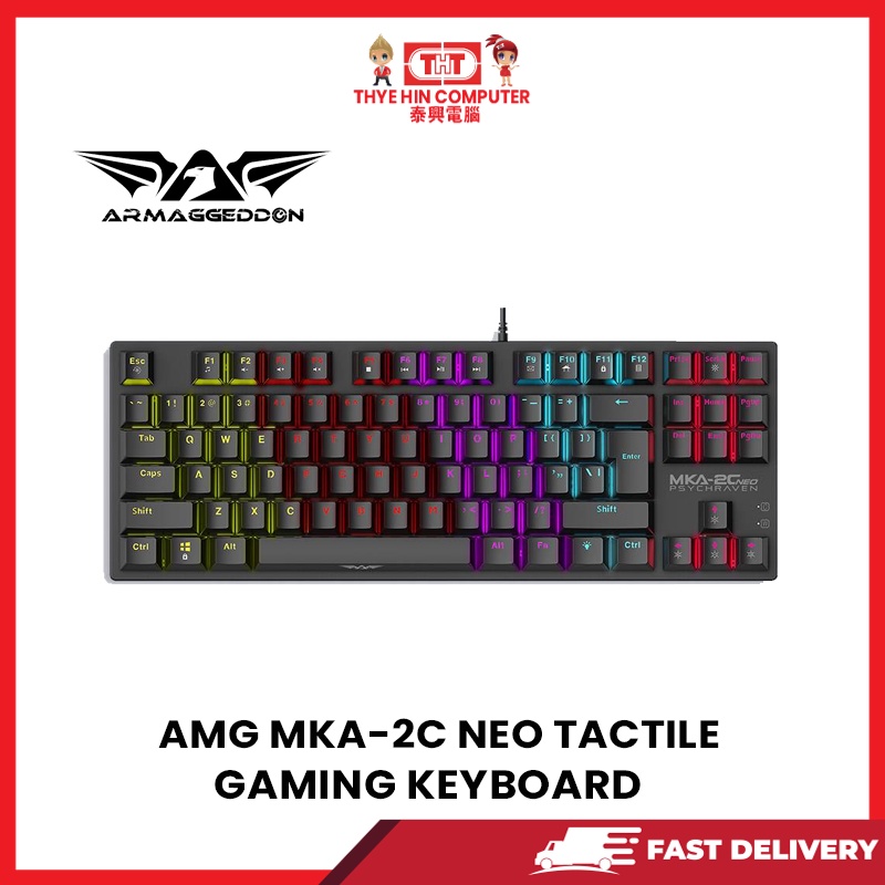 AMG MKA-2C NEO TACTILE GAMING KEYBOARD | Shopee Malaysia