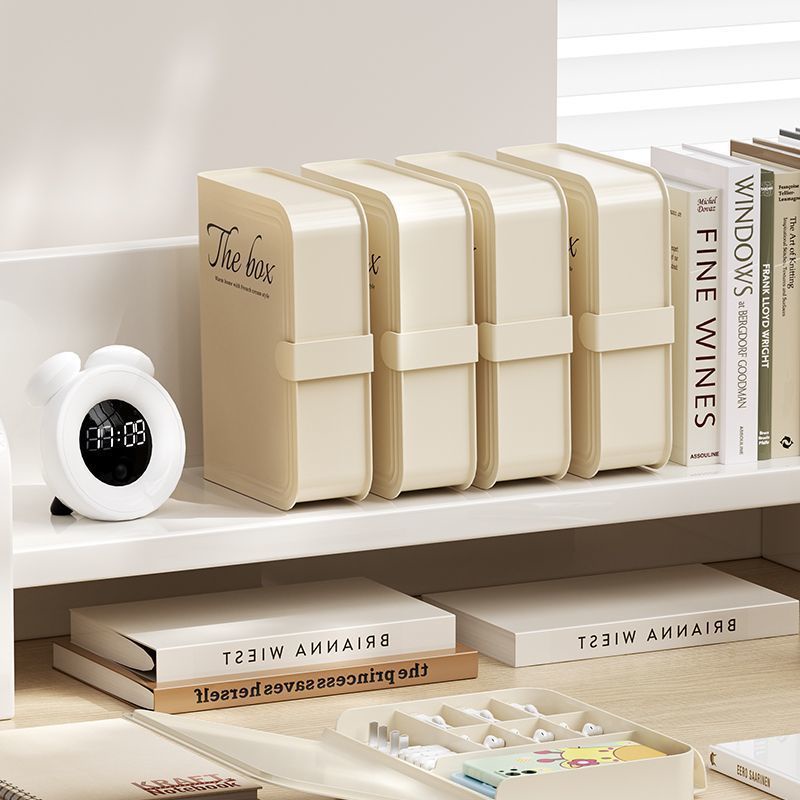 Lifestory Data Cable Storage Box with Lid Charging Cable Storage Box ...