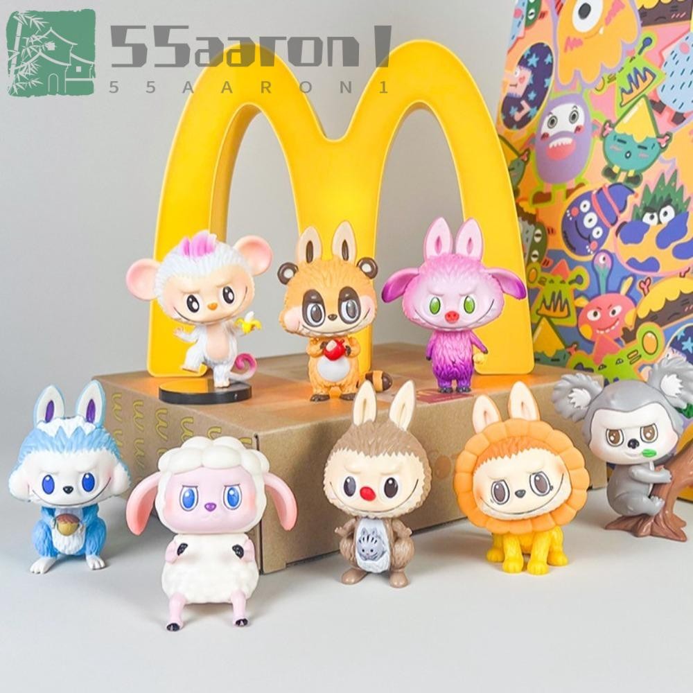AARON1 Labubu Figure Doll, Animal Mini Labubu Action Figure, Creative ...